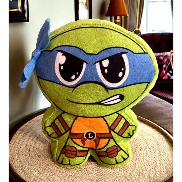 Nanco | Toys | Teenage Mutant Ninja Turtles Plush Leonardo Big Head 26 ...